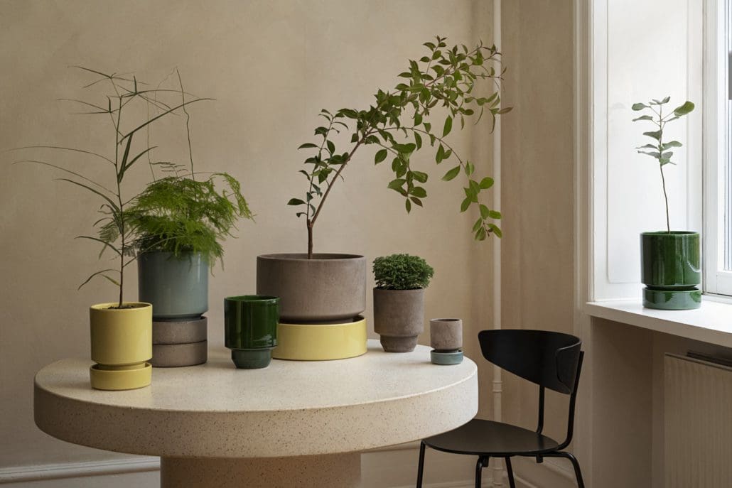 Hoff Plant Pot – Stackable Scandinavian Design | Bergs Potter