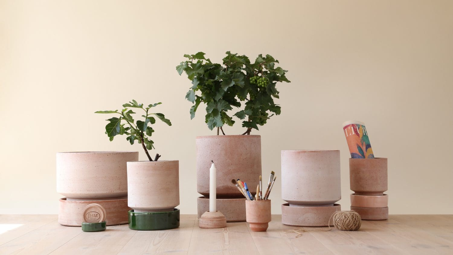 Hoff Plant Pot – Stackable Scandinavian Design | Bergs Potter